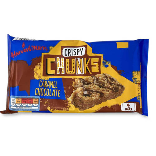 Caramel Chocolate Crispy Chunks 4 Pack | ALDI IE